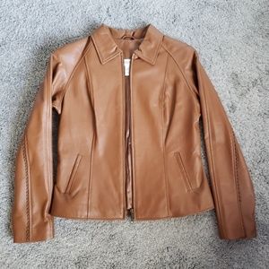 Together | Jackets & Coats | Together Vintage Leather Jacket Cognac ...